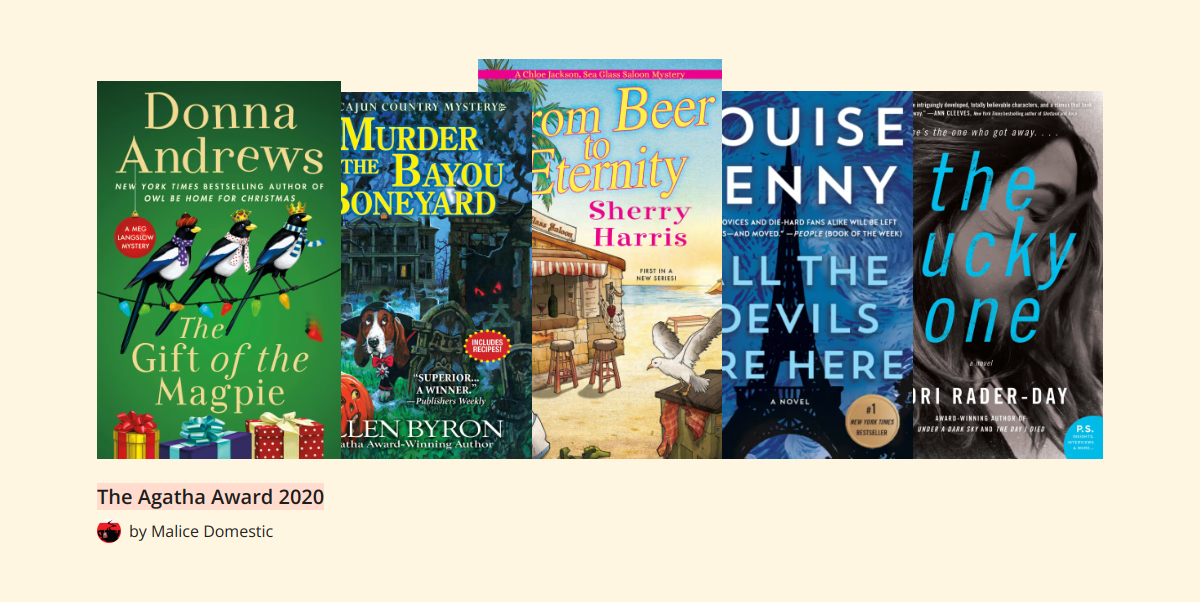 The Agatha Award 2020 | Booklisti