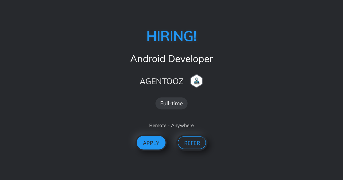 Android Developer at AGENTOOZ | Torre