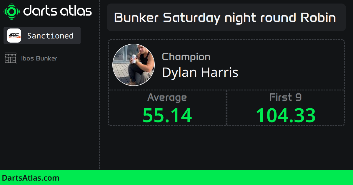 Bunker Saturday night round Robin