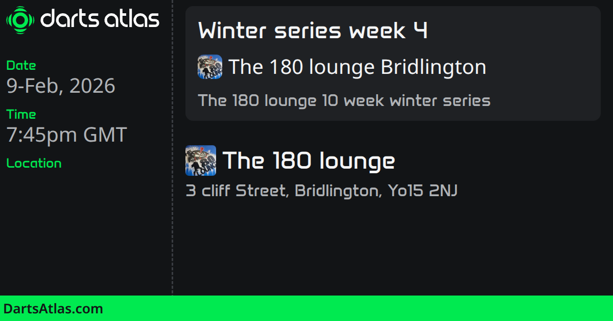 Winter series week 4