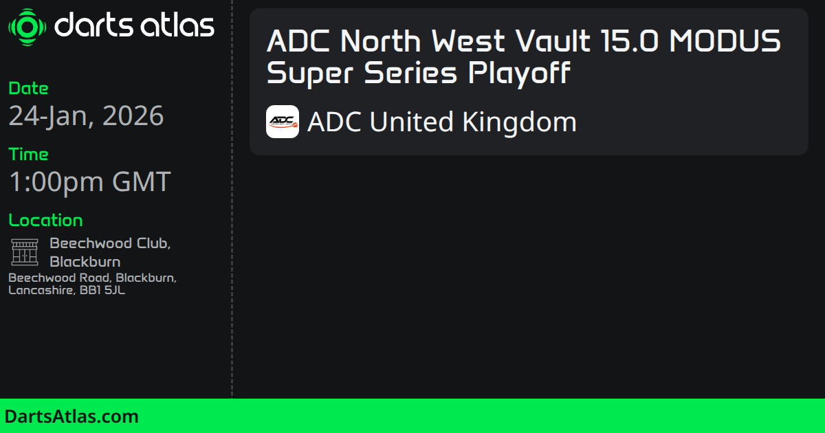 ADC North West Vault 15.0 MODUS Super Series Playoff