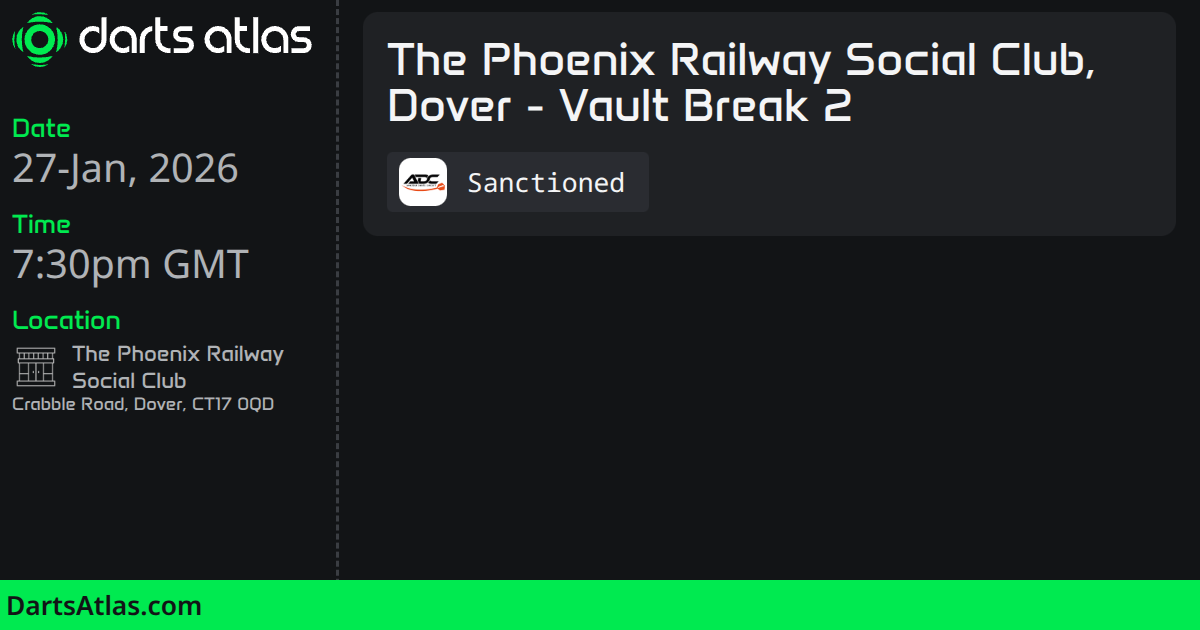 The Phoenix Railway Social Club, Dover - Vault Break 2