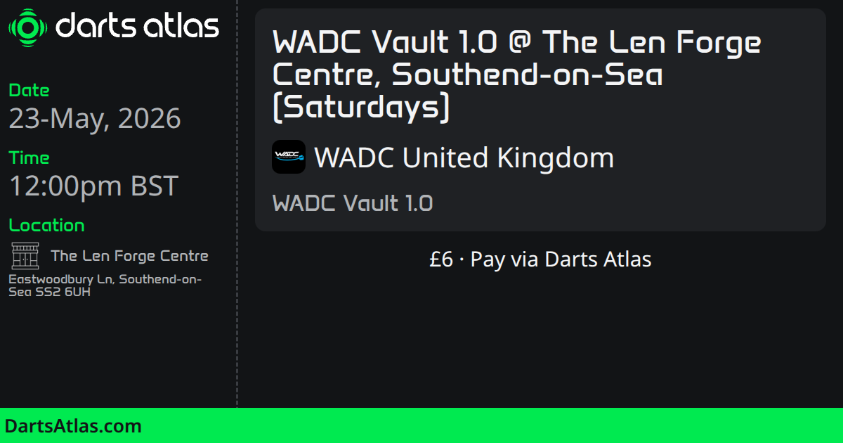WADC Vault 1.0 @ The Len Forge Centre, Southend-on-Sea (Saturdays)