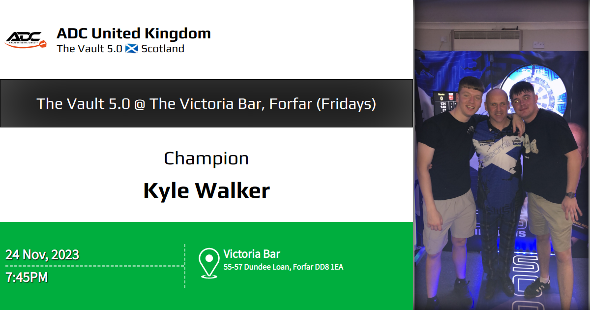 The Vault 5.0 @ The Victoria Bar, Forfar (Fridays)