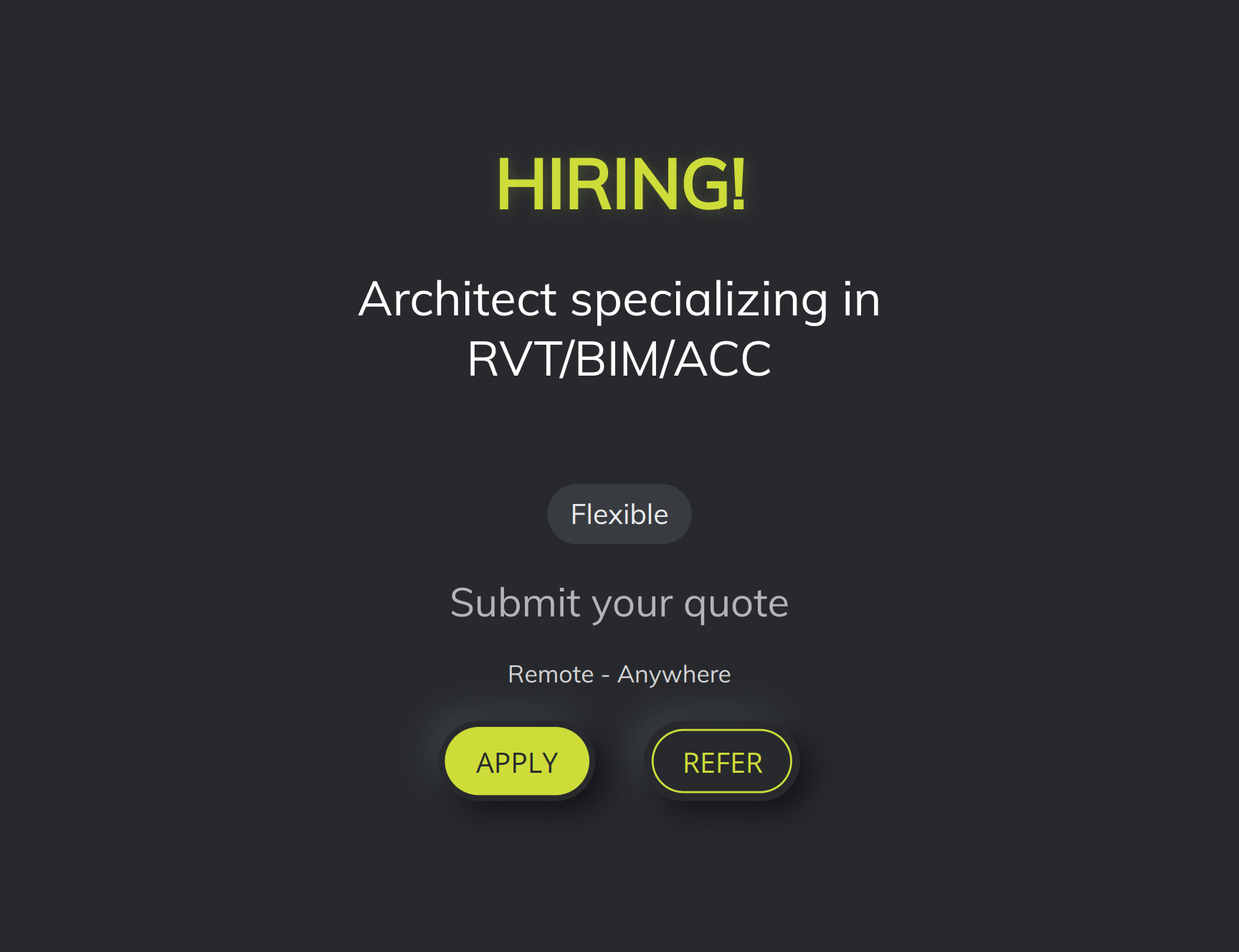 Architect specializing in RVT/BIM/ACC | Torre