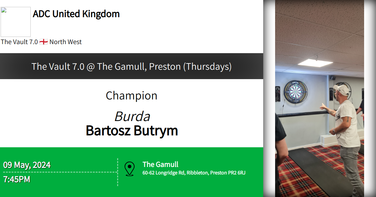 The Vault 7.0 @ The Gamull, Preston (Thursdays)