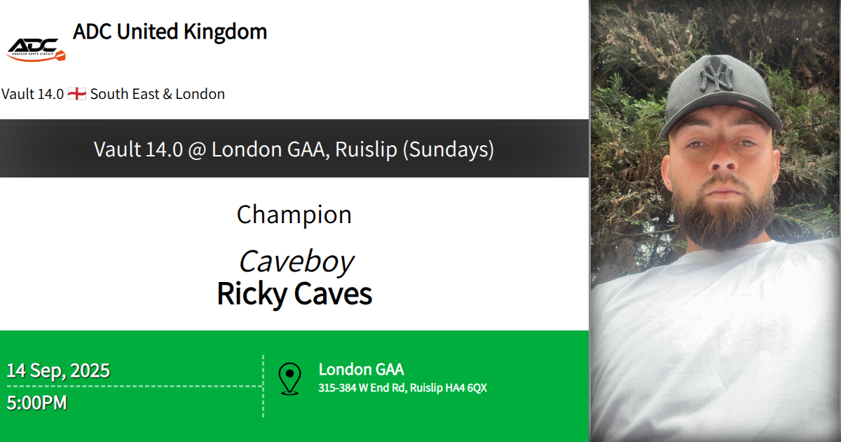 Vault 14.0 @ London GAA, Ruislip (Sundays)