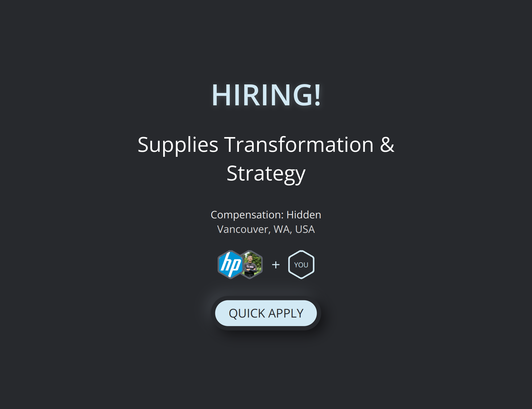 Supplies Transformation & Strategy at HP | Torre