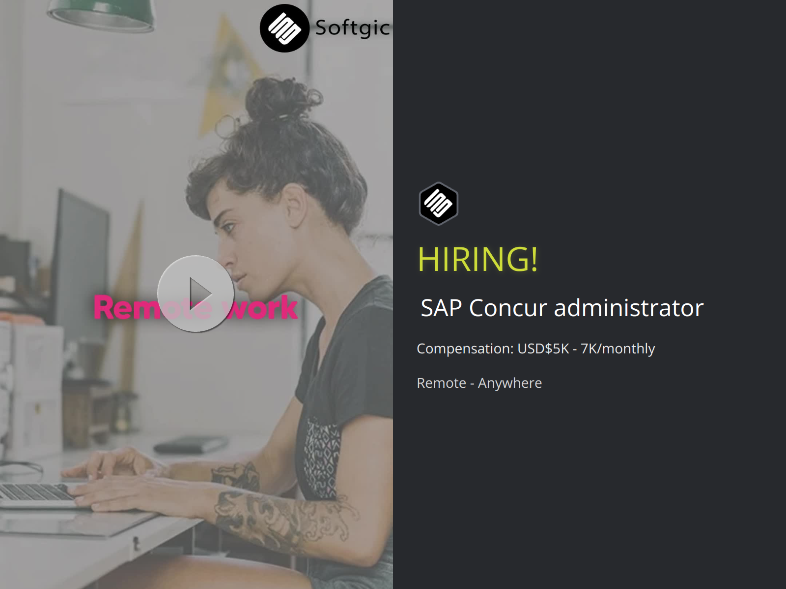 SAP Concur administrator at Softgic | Torre