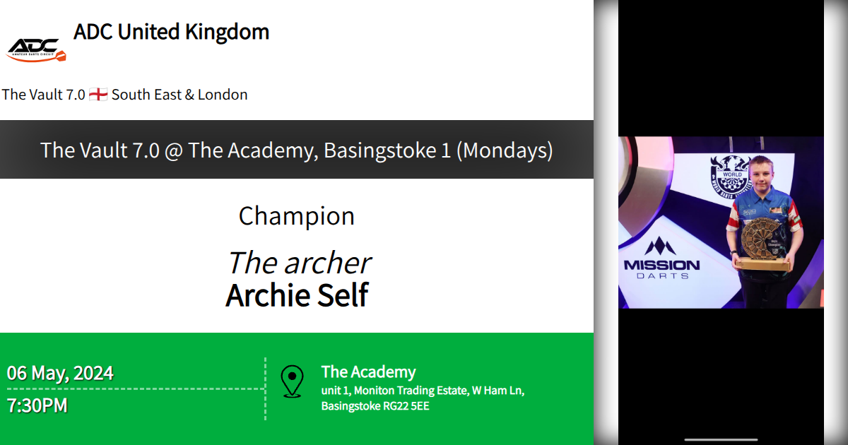 The Vault 7.0 @ The Academy, Basingstoke 1 (Mondays)