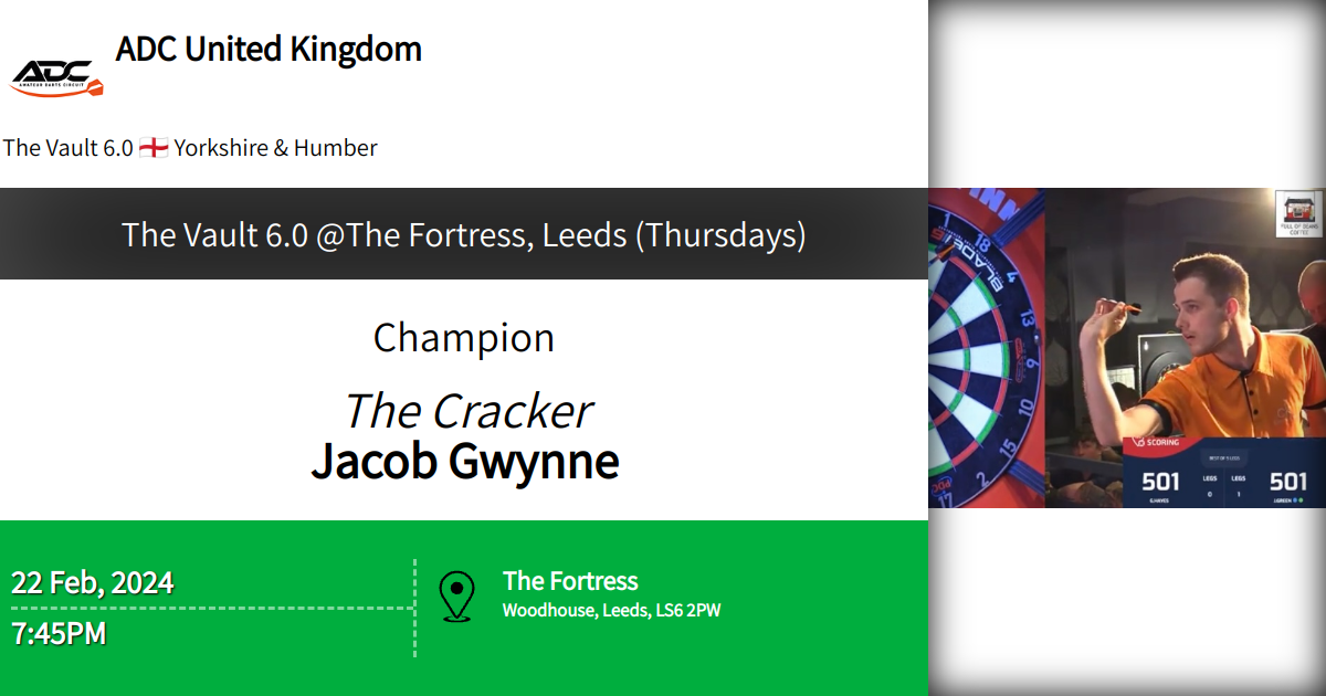 The Vault 6.0 @The Fortress, Leeds (Thursdays)