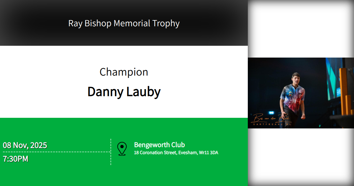Ray Bishop Memorial Trophy
