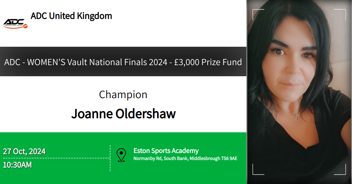 ADC - WOMEN'S Vault National Finals 2024 - £3,000 Prize Fund