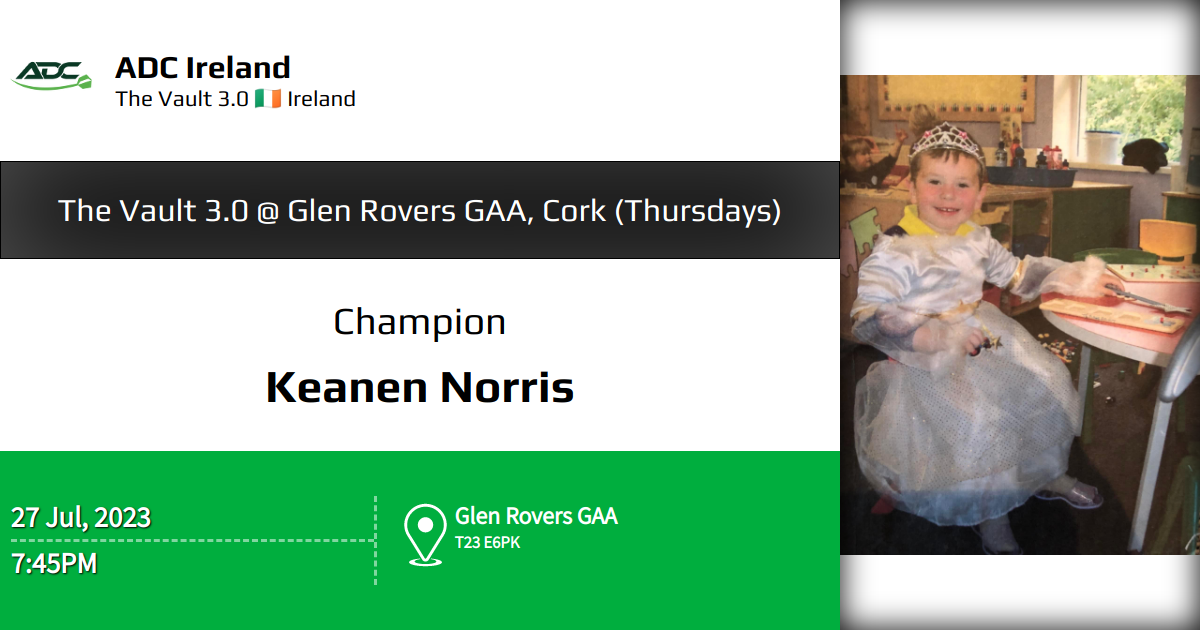 The Vault 3.0 @ Glen Rovers GAA, Cork (Thursdays)