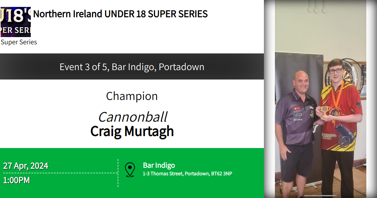 Event 3 of 5, Bar Indigo, Portadown