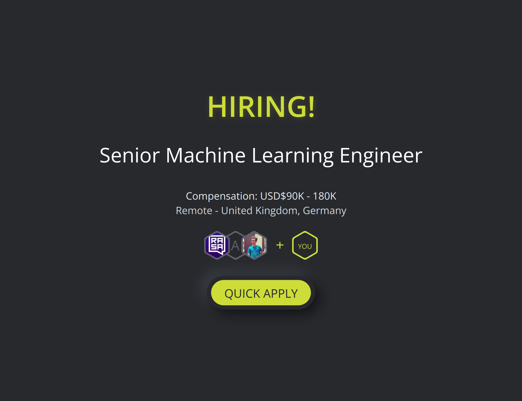 Senior Machine Learning Engineer at Rasa | Torre