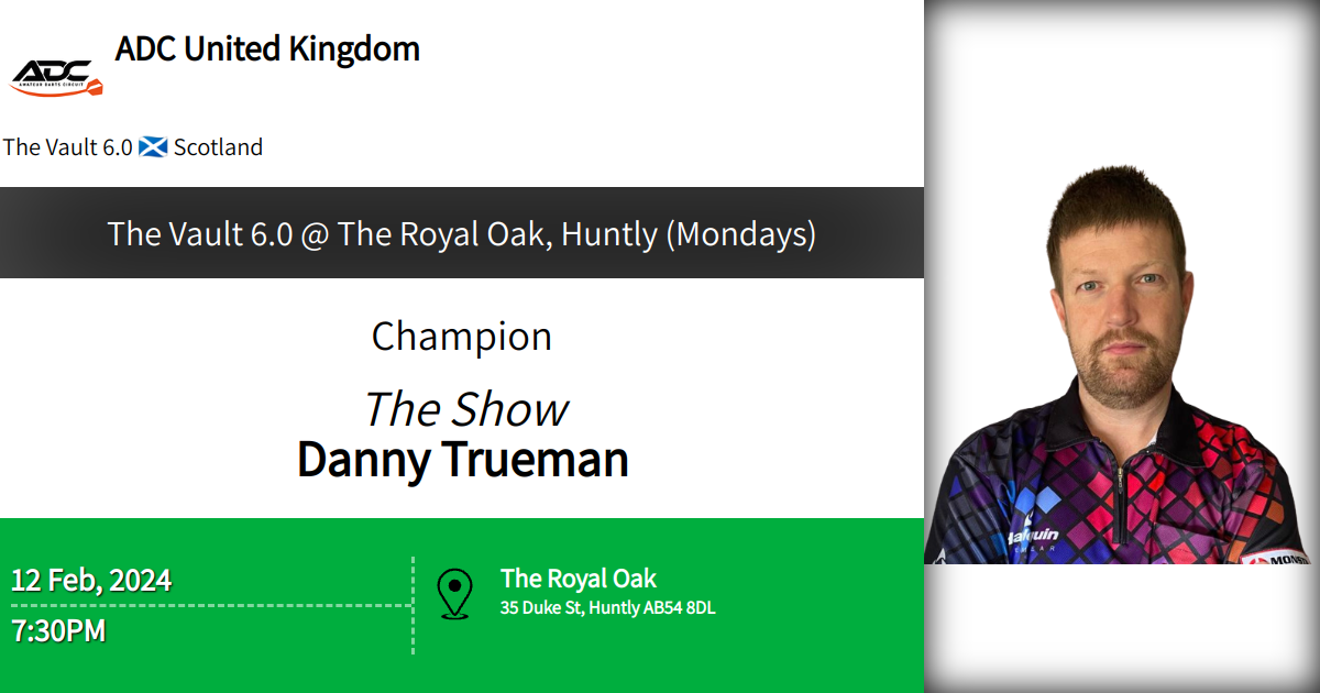 The Vault 6.0 @ The Royal Oak, Huntly (Mondays)