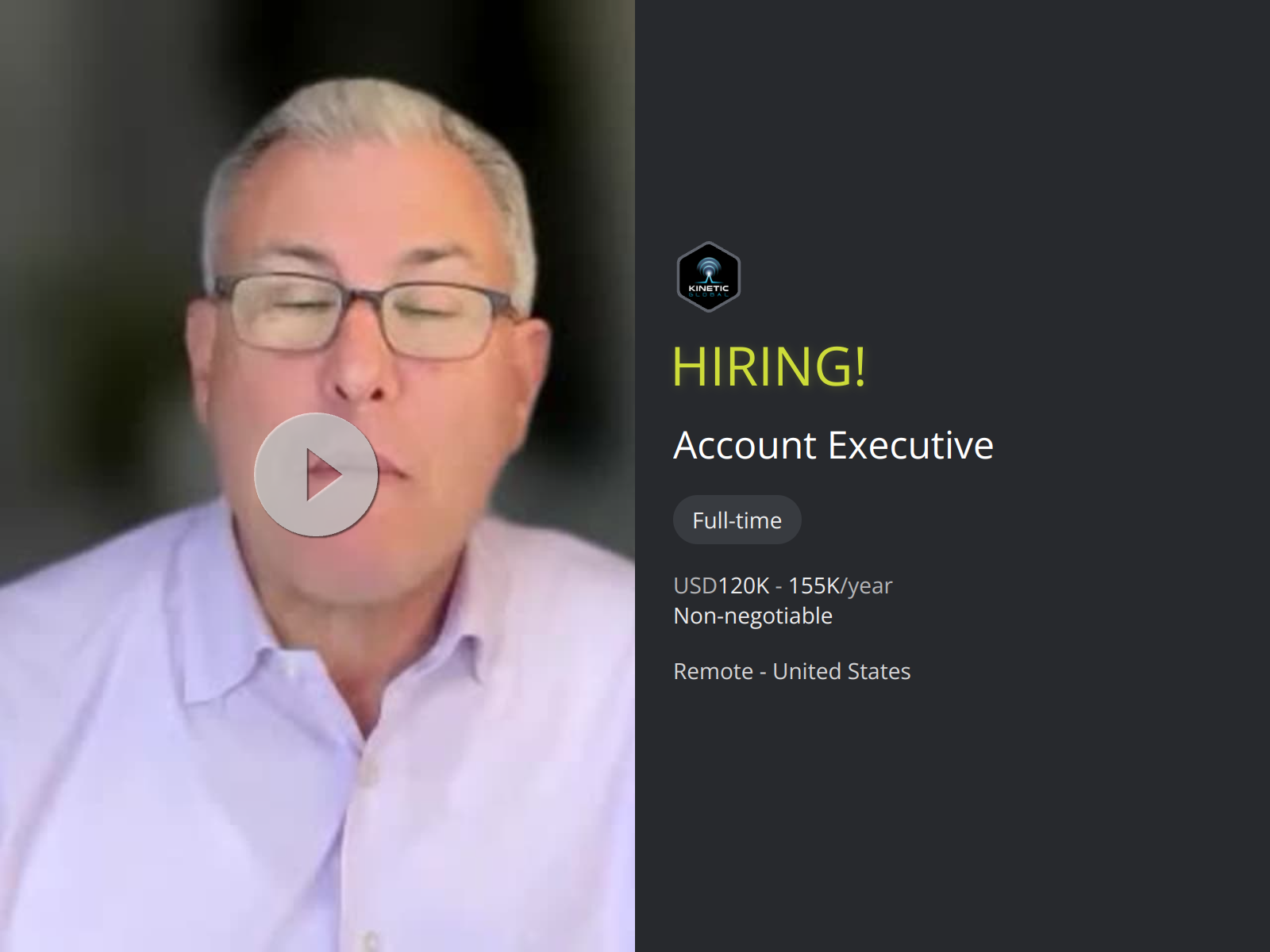 Account Executive at Kinetic Global | Torre