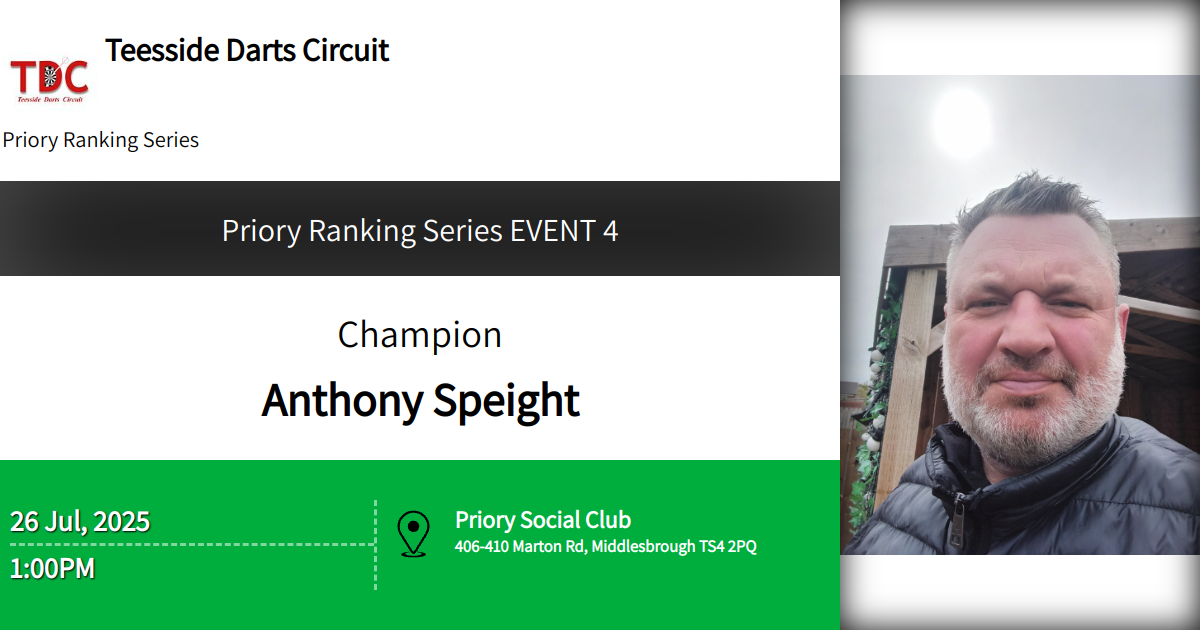 Priory Ranking Series EVENT 4