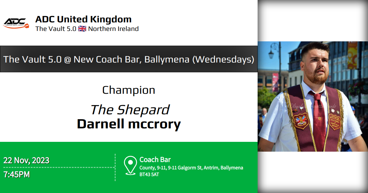 The Vault 5.0 @ New Coach Bar, Ballymena (Wednesdays)