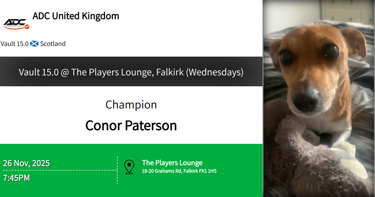 Vault 15.0 @ The Players Lounge, Falkirk (Wednesdays)