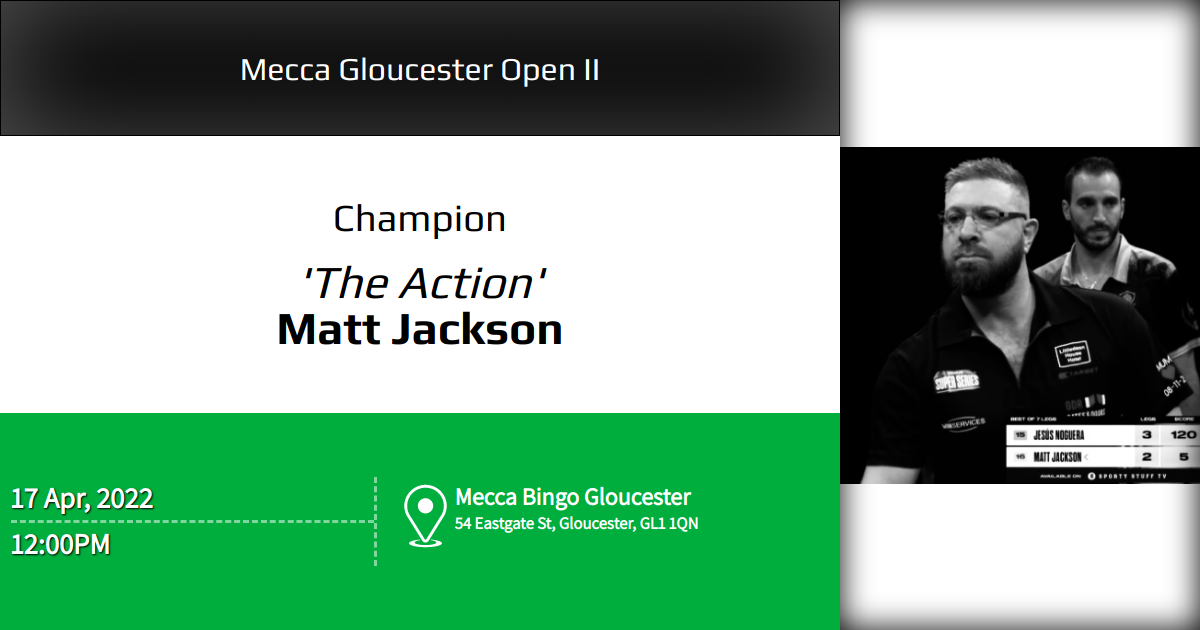 Mecca Gloucester Open II