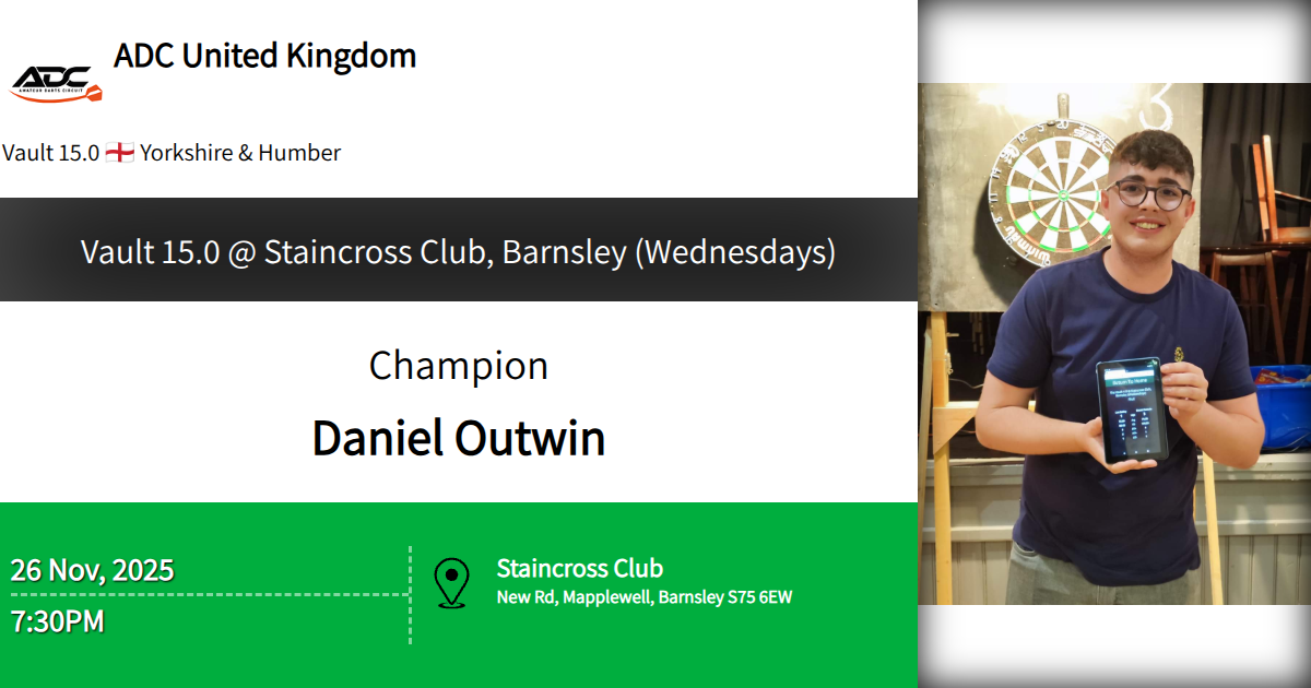 Vault 15.0 @ Staincross Club, Barnsley (Wednesdays)