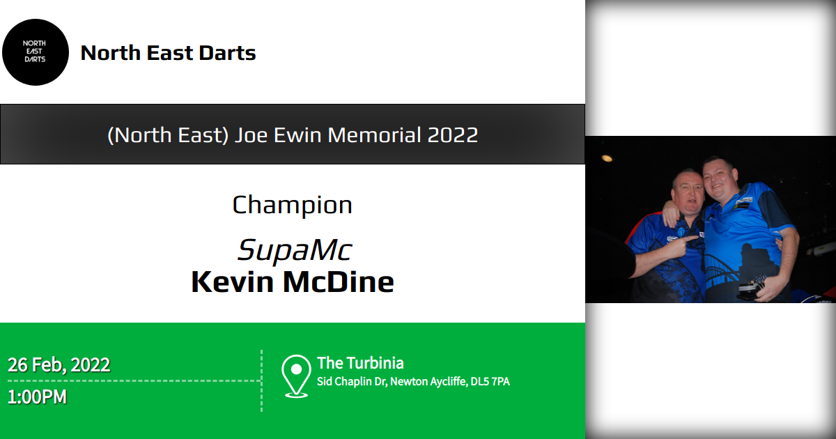 (North East) Joe Ewin Memorial 2022