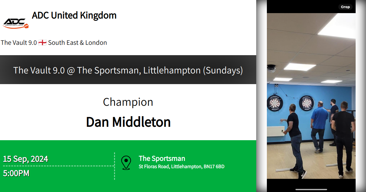 The Vault 9.0 @ The Sportsman, Littlehampton (Sundays)