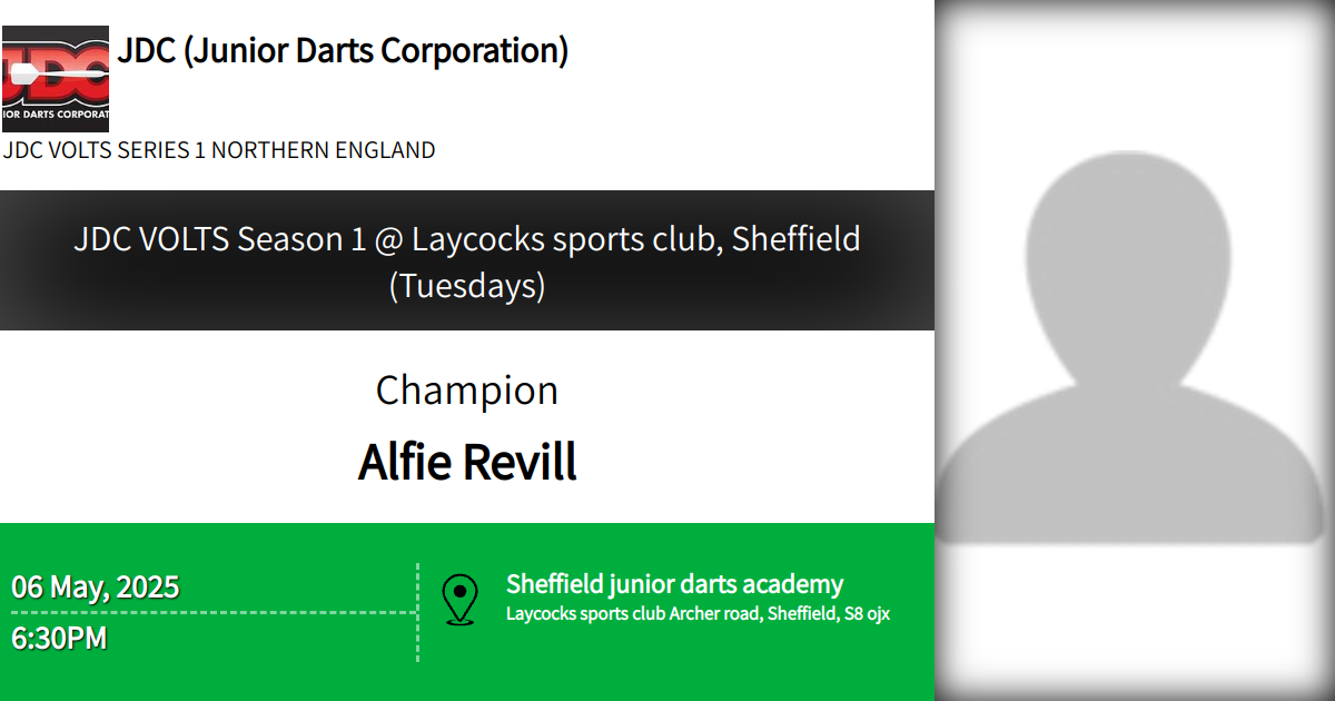 JDC VOLTS Season 1 @ Laycocks sports club, Sheffield (Tuesdays)