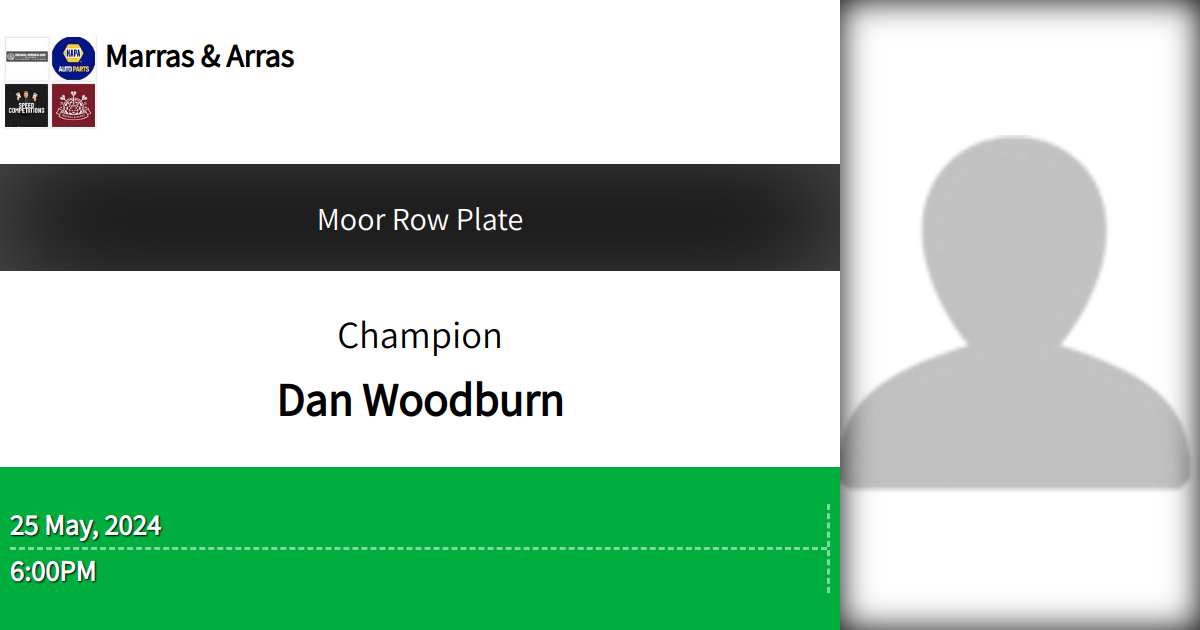 Moor Row Plate