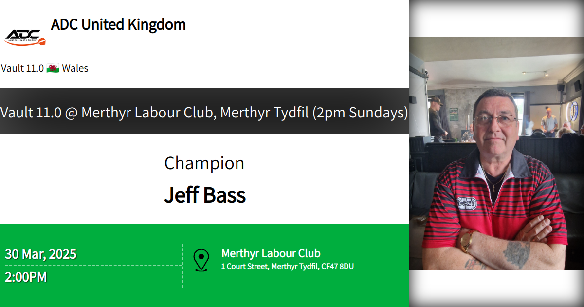 Vault 11.0 @ Merthyr Labour Club, Merthyr Tydfil (2pm Sundays)