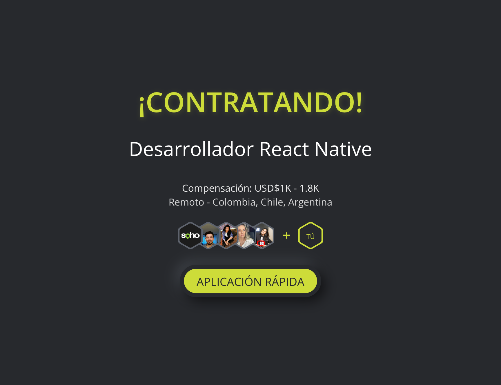 Desarrollador React Native en Soho | Torre
