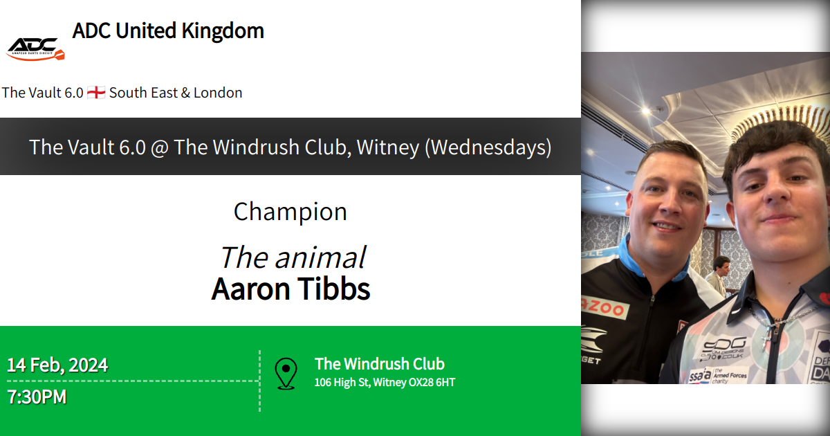 The Vault 6.0 @ The Windrush Club, Witney (Wednesdays)