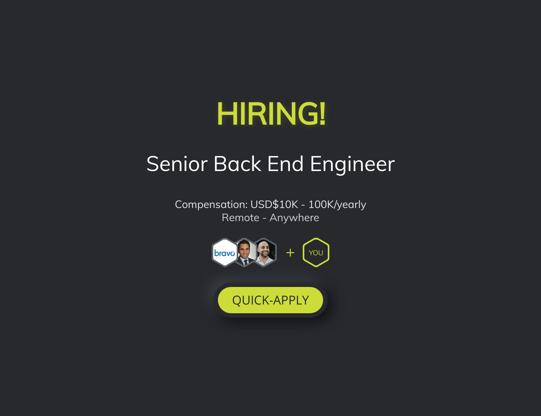 Senior Back End Engineer at Bravo Care | Torre Senior Back End Engineer at Bravo Care | Torre