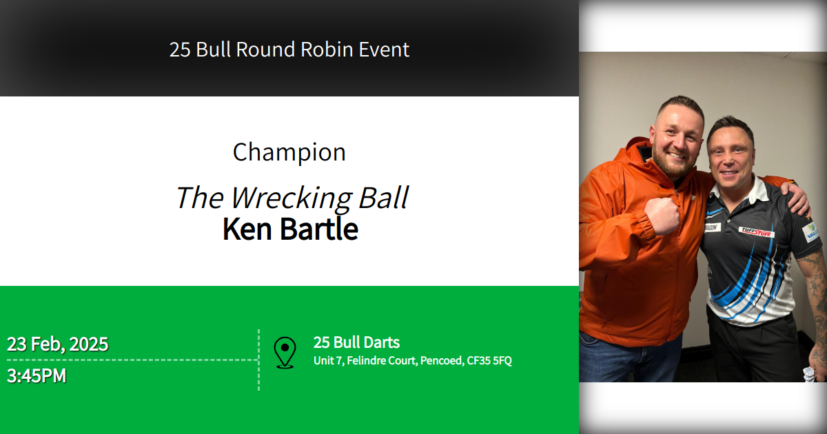 25 Bull Round Robin Event