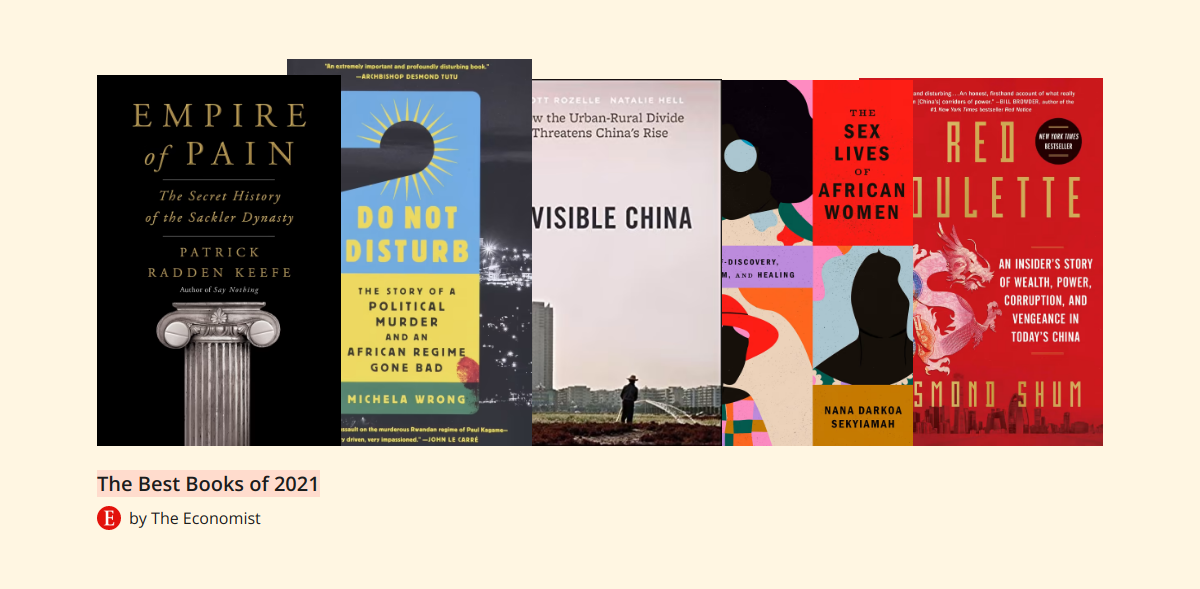 The Best Books of 2021 | Booklisti