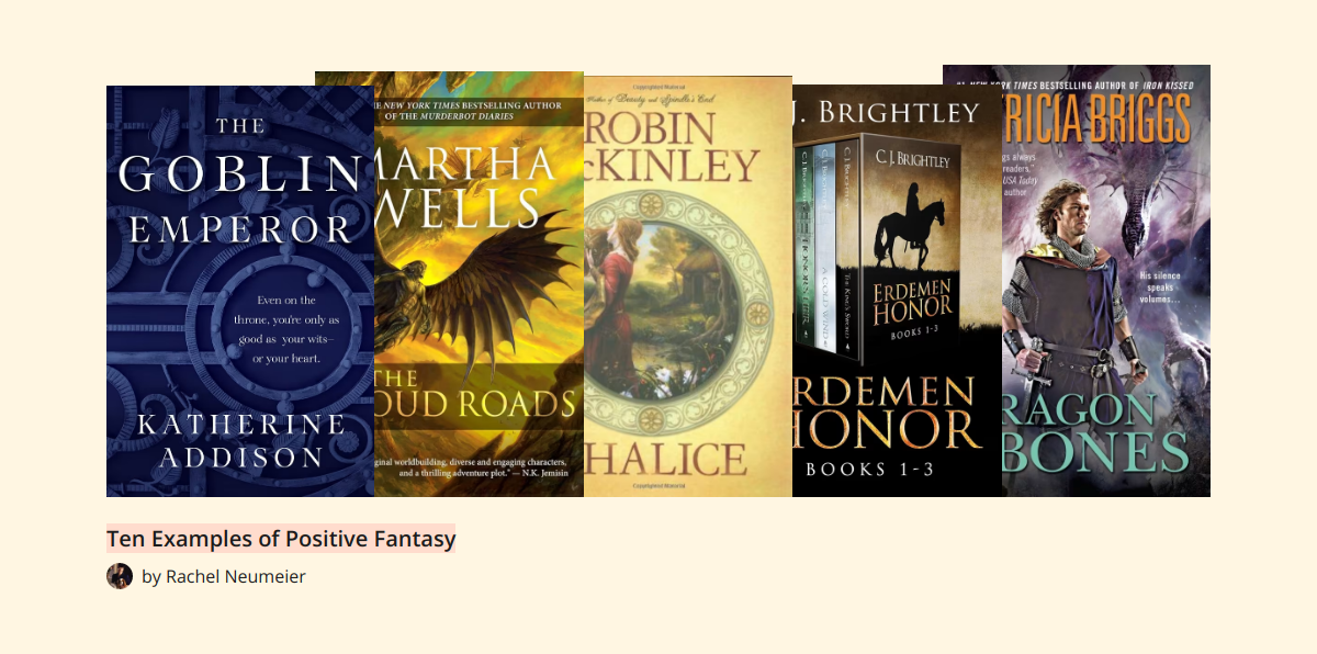 Ten Examples of Positive Fantasy | Booklisti