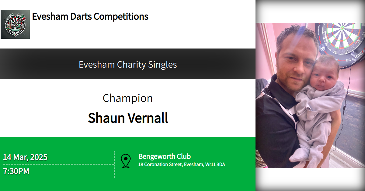 Evesham Charity Singles
