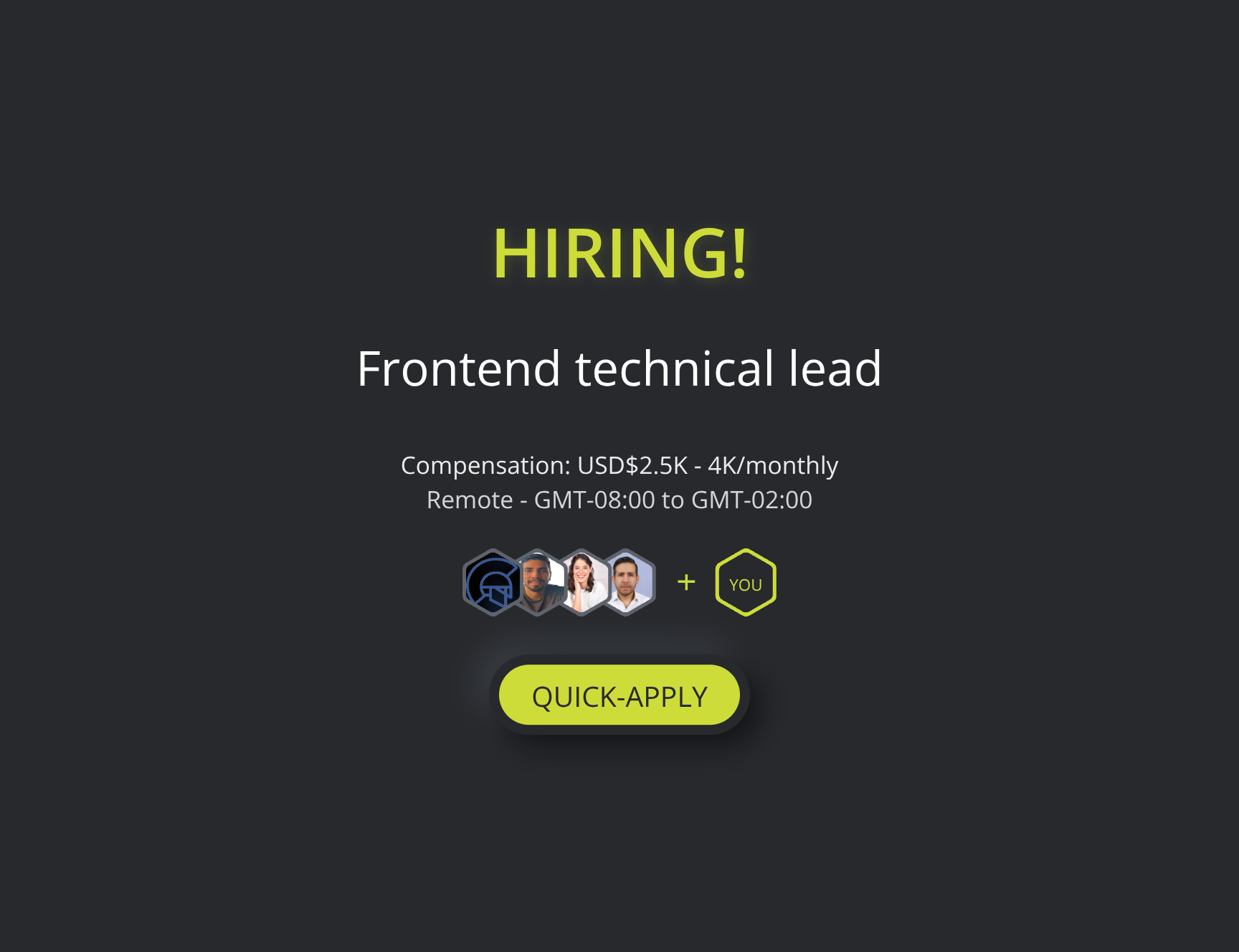 Frontend technical lead