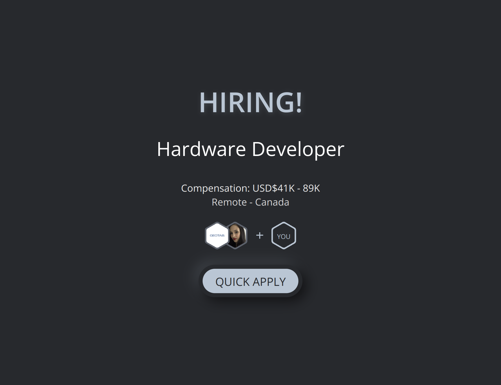 Hardware Developer at Geotab | Torre
