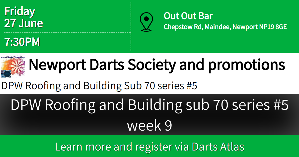 DPW Roofing and Building sub 70 series #5 week 9