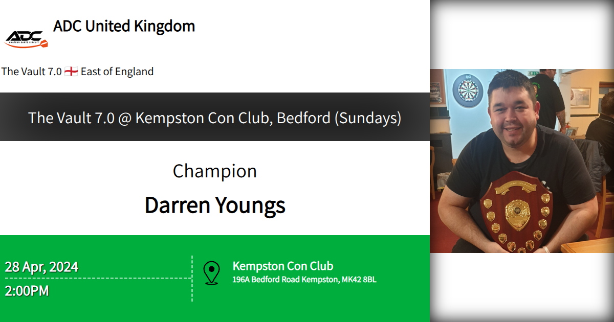 The Vault 7.0 @ Kempston Con Club, Bedford (Sundays)