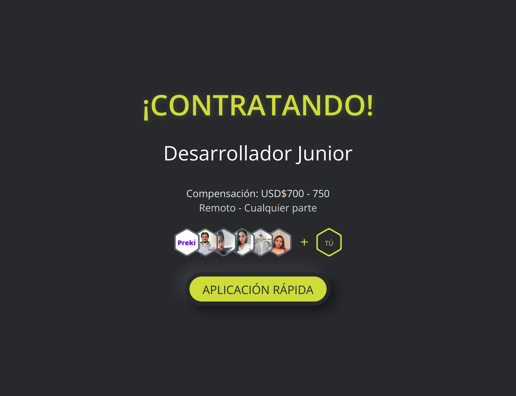Desarrollador Junior en Preki | Torre