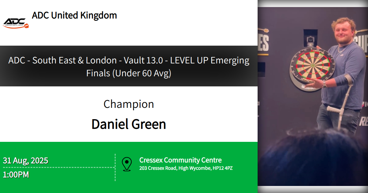 ADC - South East & London - Vault 13.0 - LEVEL UP Emerging Finals ...