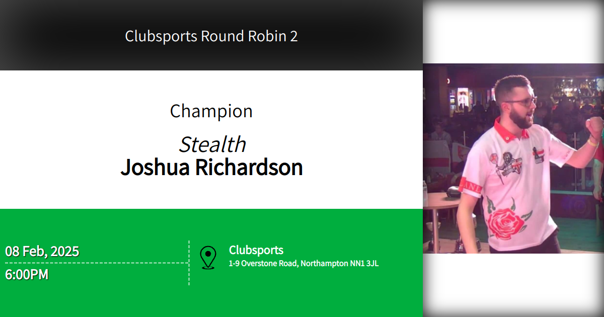 Clubsports Round Robin 2