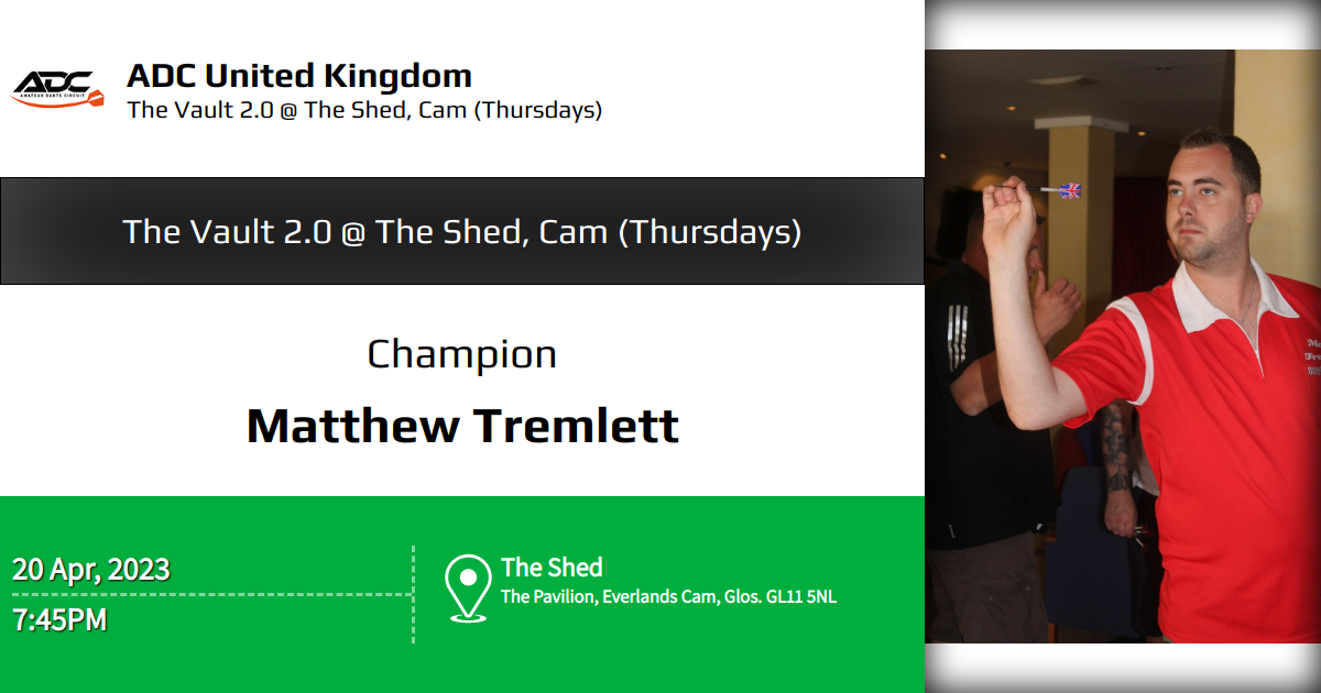 The Vault 2.0 @ The Shed, Cam (Thursdays)