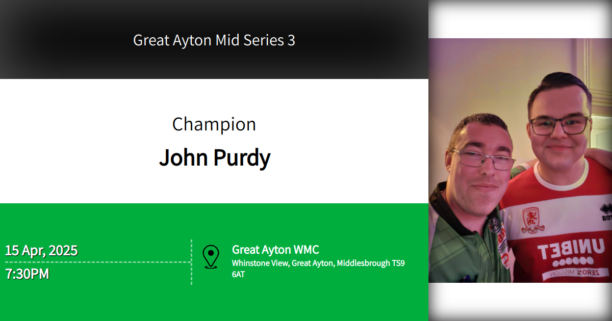 Great Ayton Mid Series 3