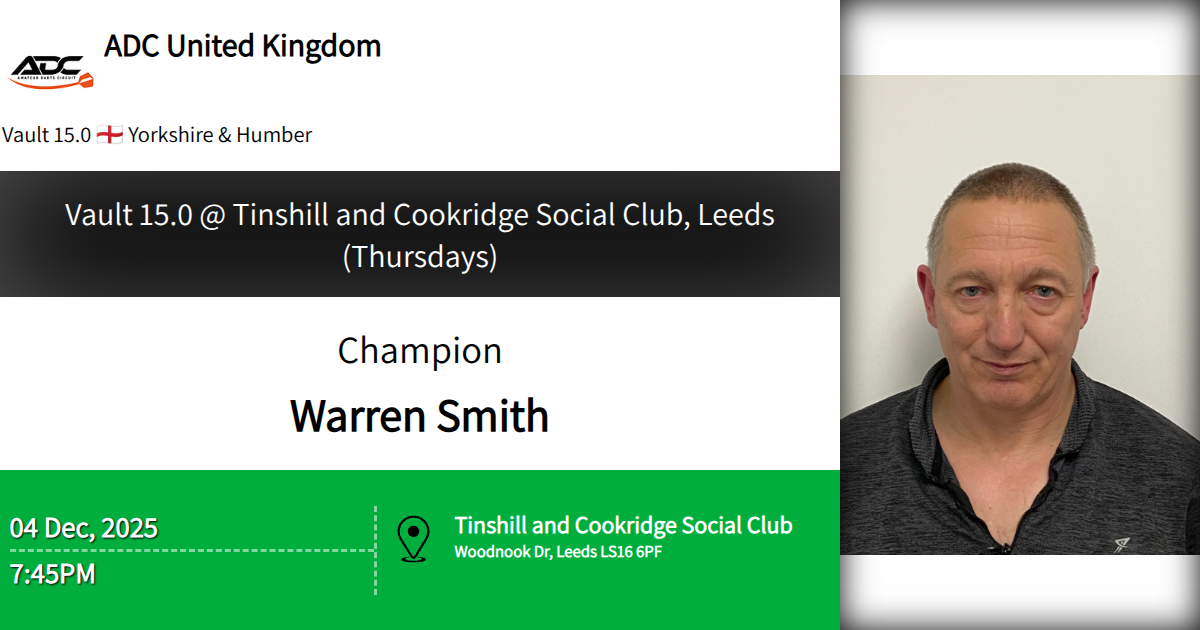 Vault 15.0 @ Tinshill and Cookridge Social Club, Leeds (Thursdays)
