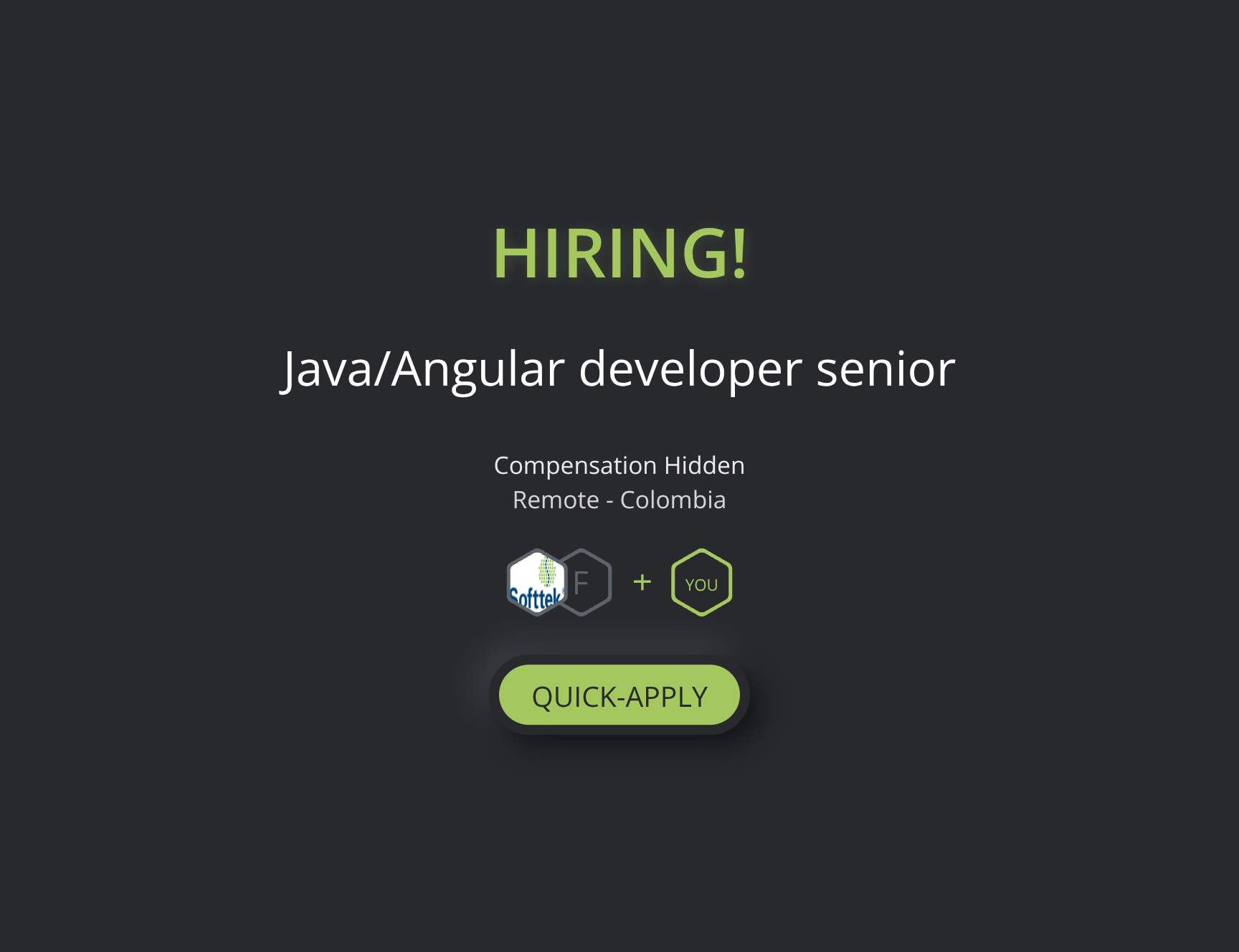 Javaangular Developer Senior At Softtek Torre 0182
